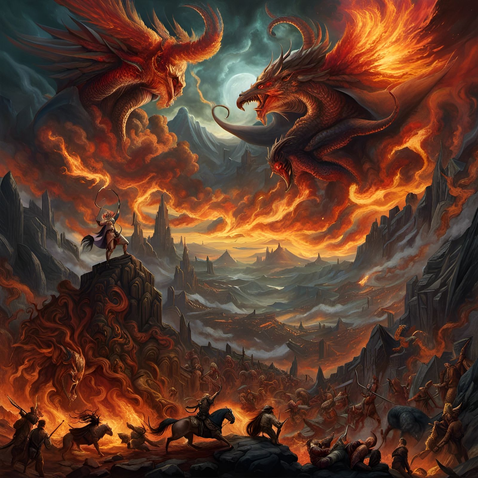 Primordial War - AI Generated Artwork - NightCafe Creator