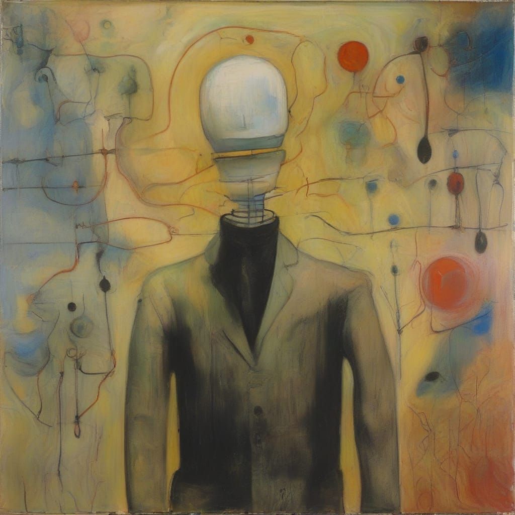 Gothic Robot Masterpiece in Gouache Style - AI Art