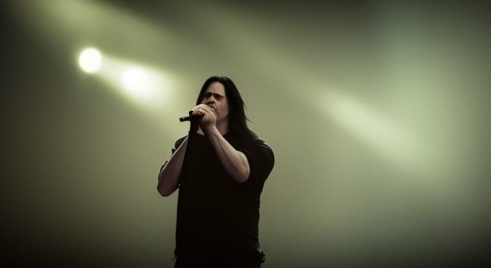 Glenn Danzig singing, 64 megapixels, 128k resolution, bokeh, - AI ...