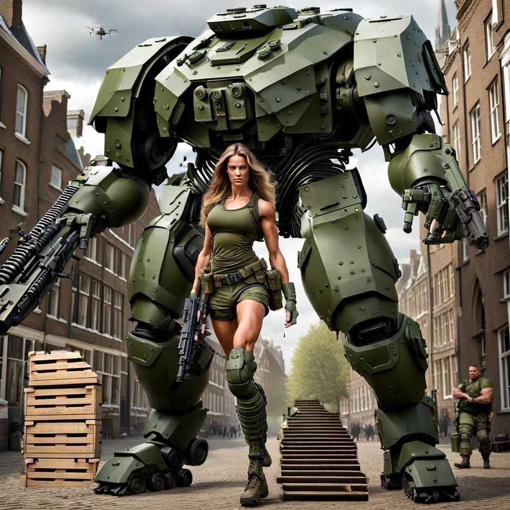 Non upload evolution: artificialmuscled graphene mech commando (platoon ...