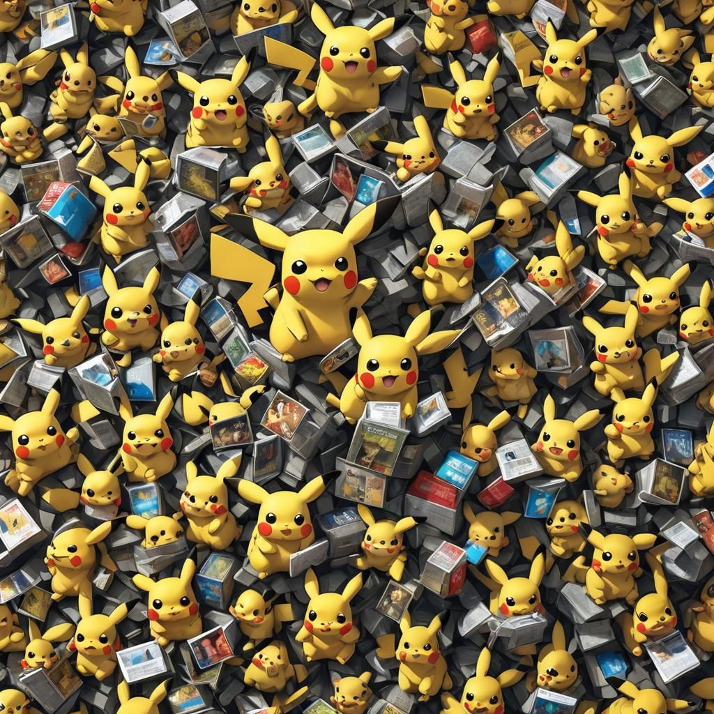 Magazine Cover Pikachu - AI Generated Artwork - NightCafe Creator