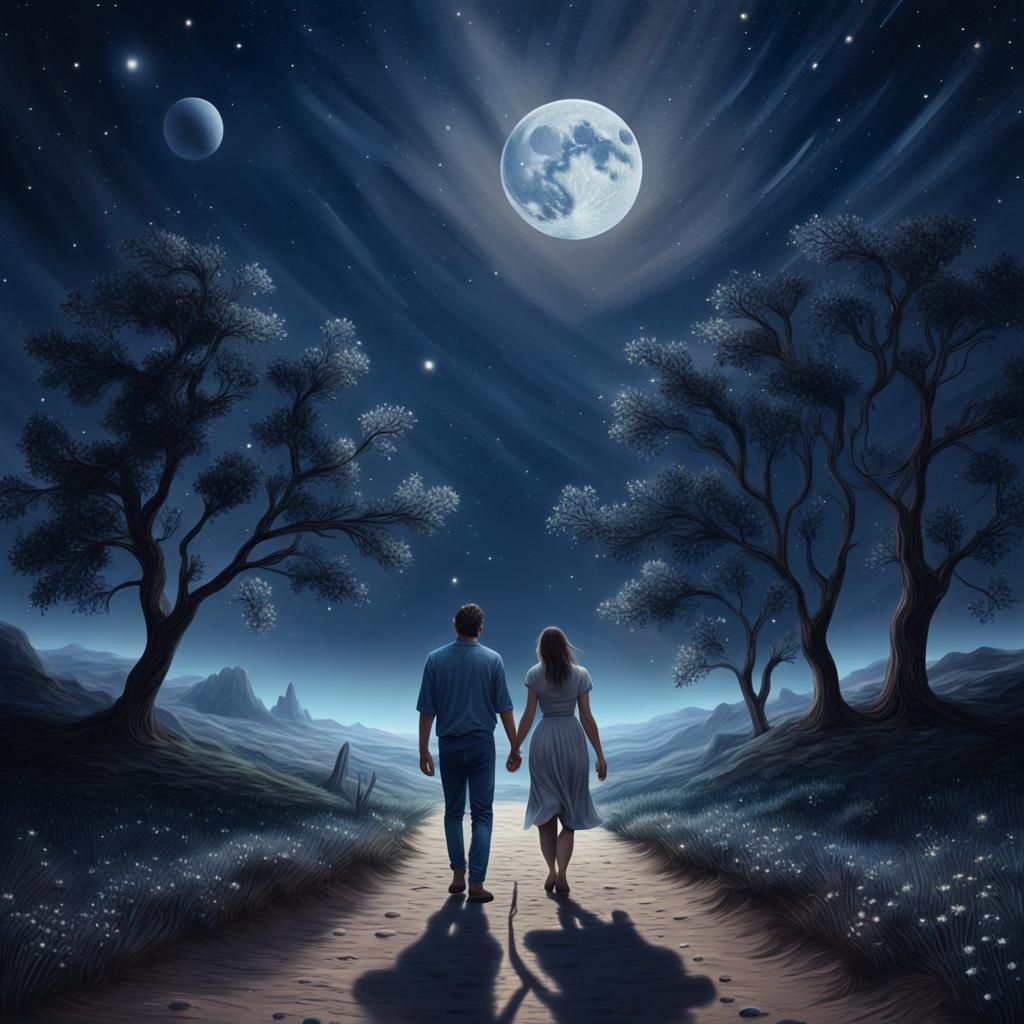 Lovers in Love - AI Generated Artwork - NightCafe Creator