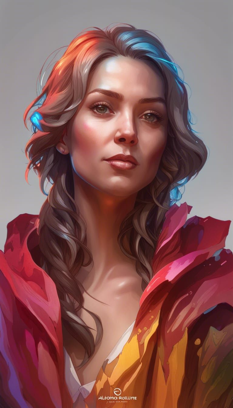 head and shoulders portrait, 8k resolution concept art portrait by Greg ...