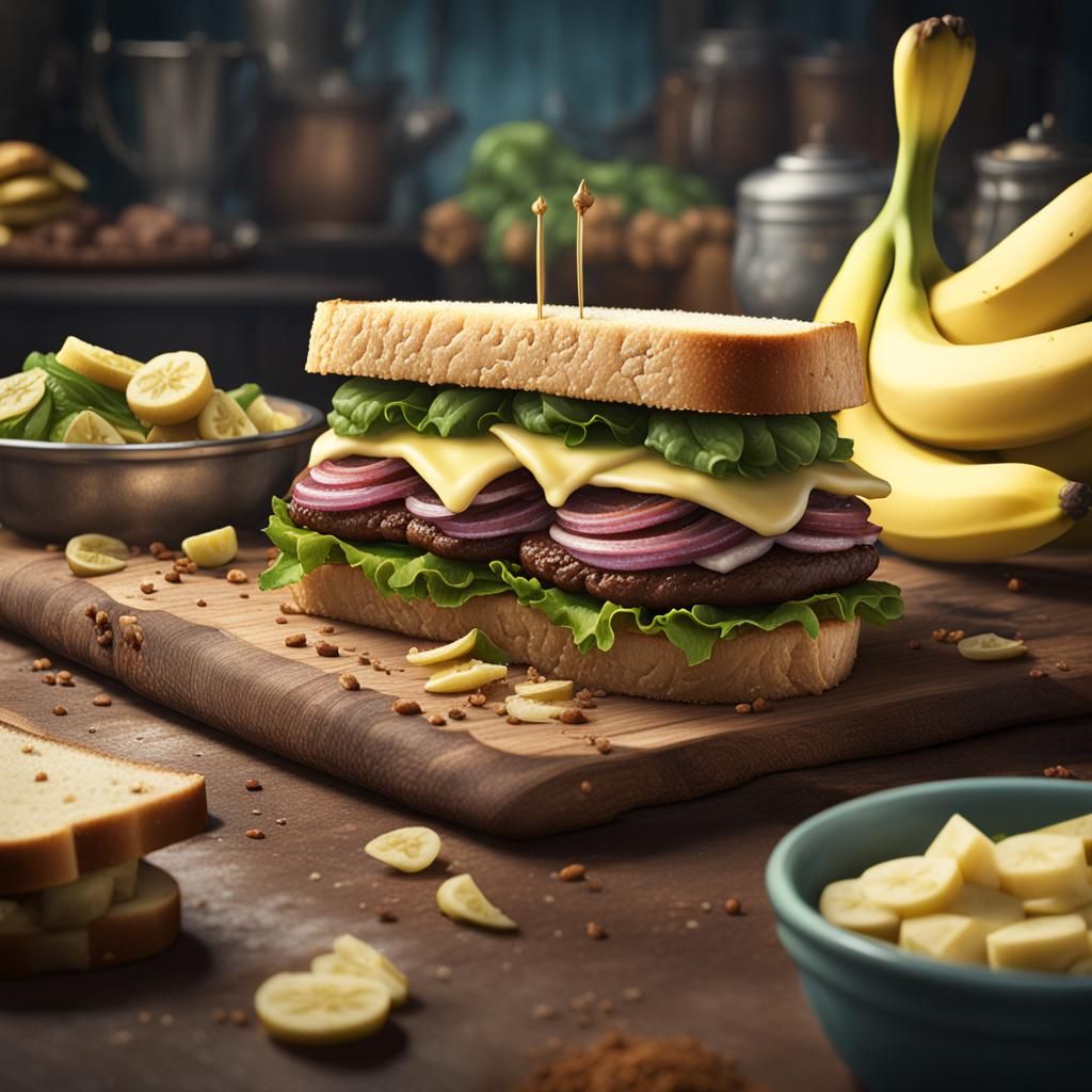 The Andropov special: goose giblet, horseradish, and banana sandwiches ...