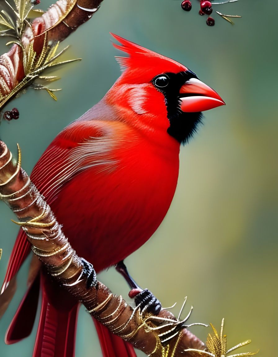 Cardinal - AI Generated Artwork - NightCafe Creator