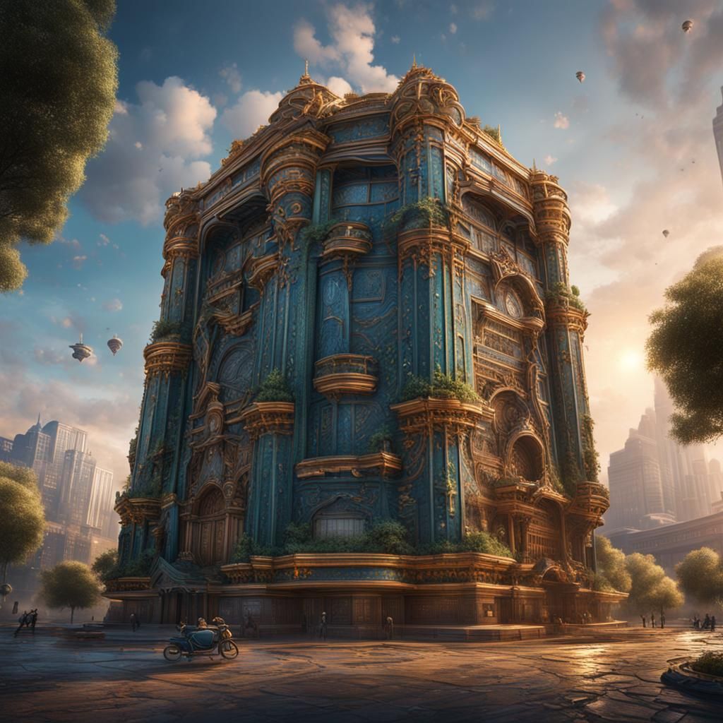 A magical palace - AI Generated Artwork - NightCafe Creator