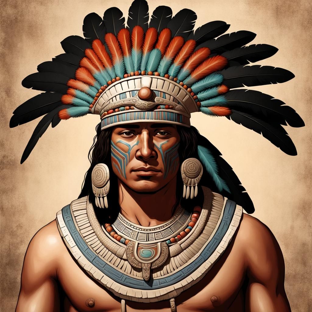 Aztec Citizen (male) (Classical Age) - AI Generated Artwork - NightCafe ...