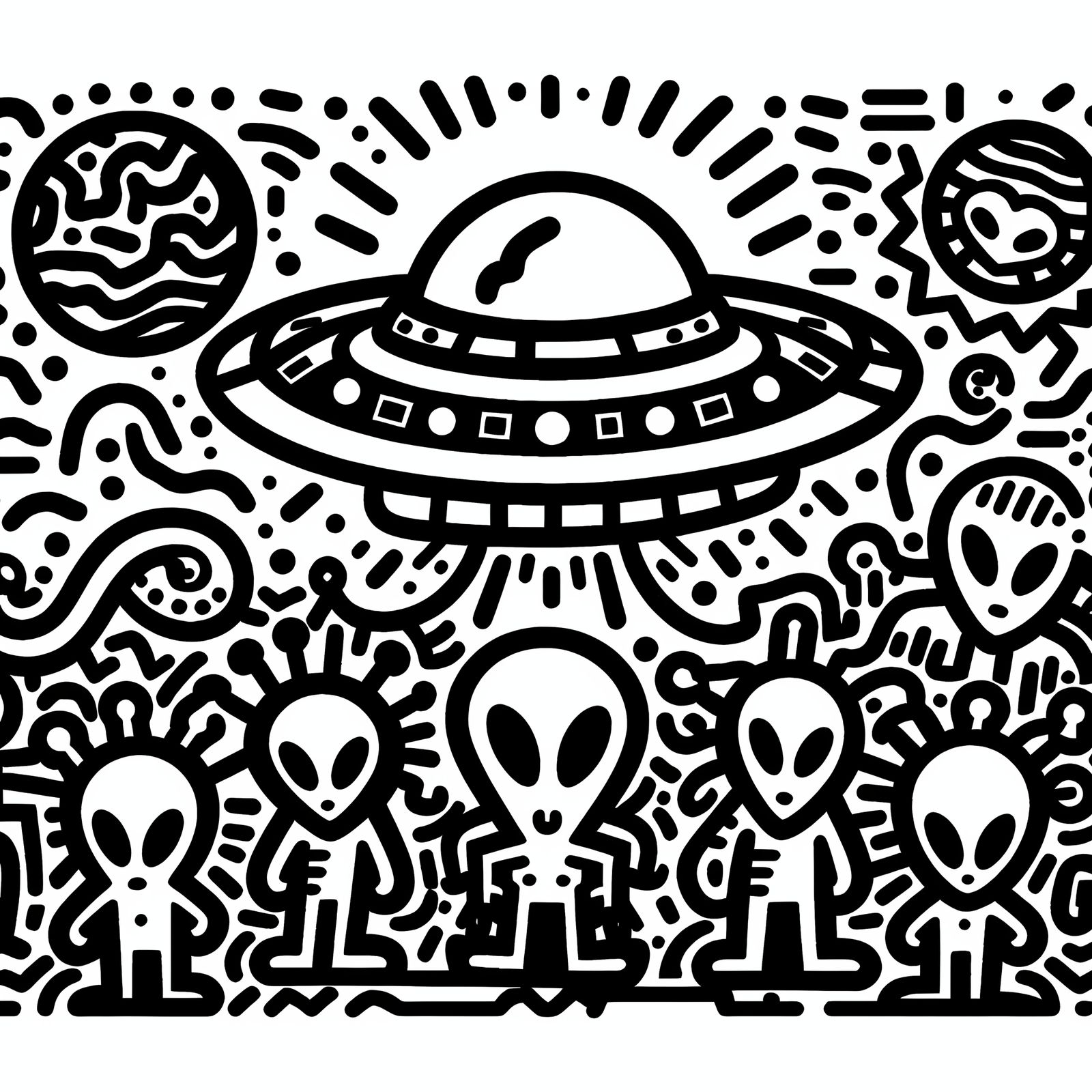 Alien Invasion - AI Generated Artwork - NightCafe Creator
