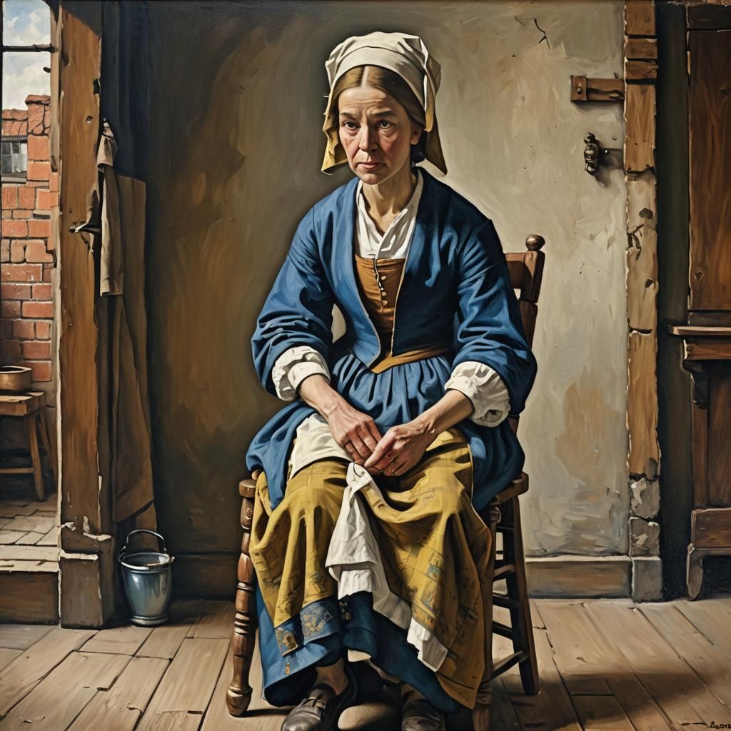 DUTCH PORTRAIT - AI Generated Artwork - NightCafe Creator