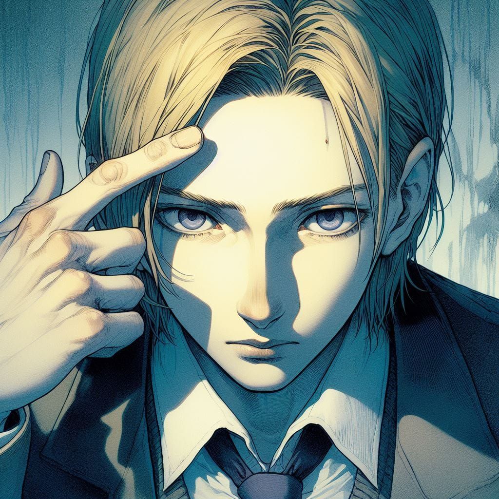 Johan Liebert - AI Generated Artwork - NightCafe Creator