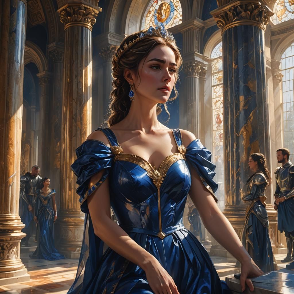 Reluctant Queen - AI Generated Artwork - NightCafe Creator