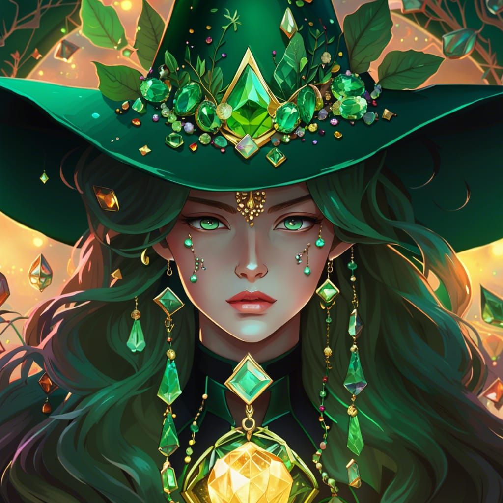 S3 | Green Mage | 1 - AI Generated Artwork - NightCafe Creator