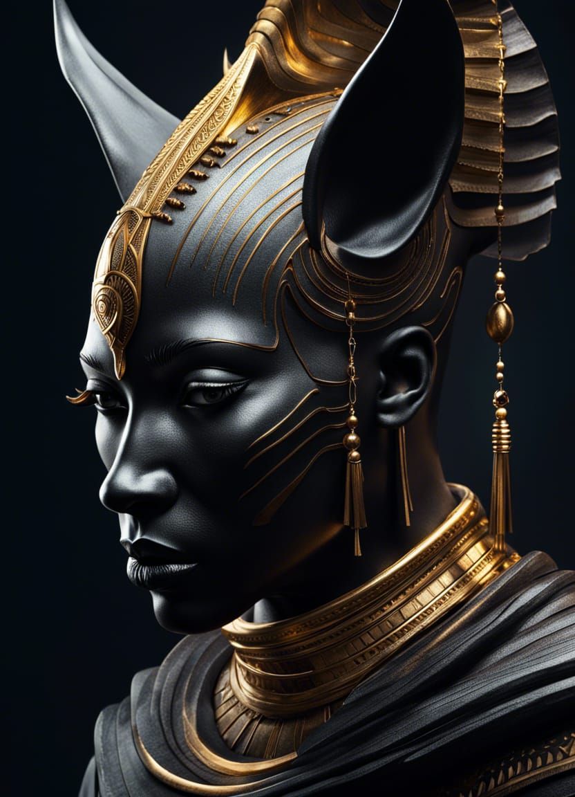 Statue of Anubis - AI Generated Artwork - NightCafe Creator