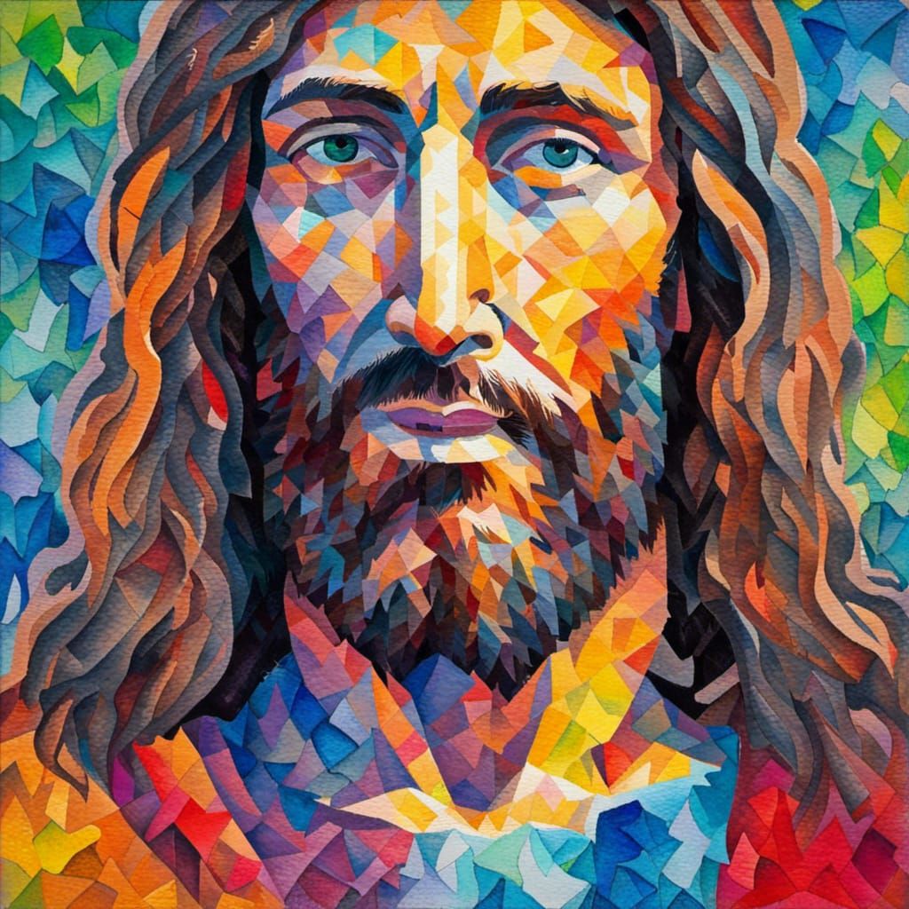Jesus Christ - AI Generated Artwork - NightCafe Creator