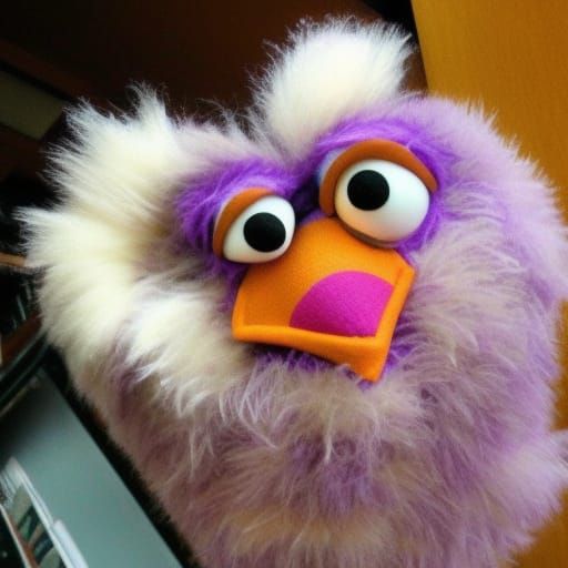 Fluffy muppet - AI Generated Artwork - NightCafe Creator