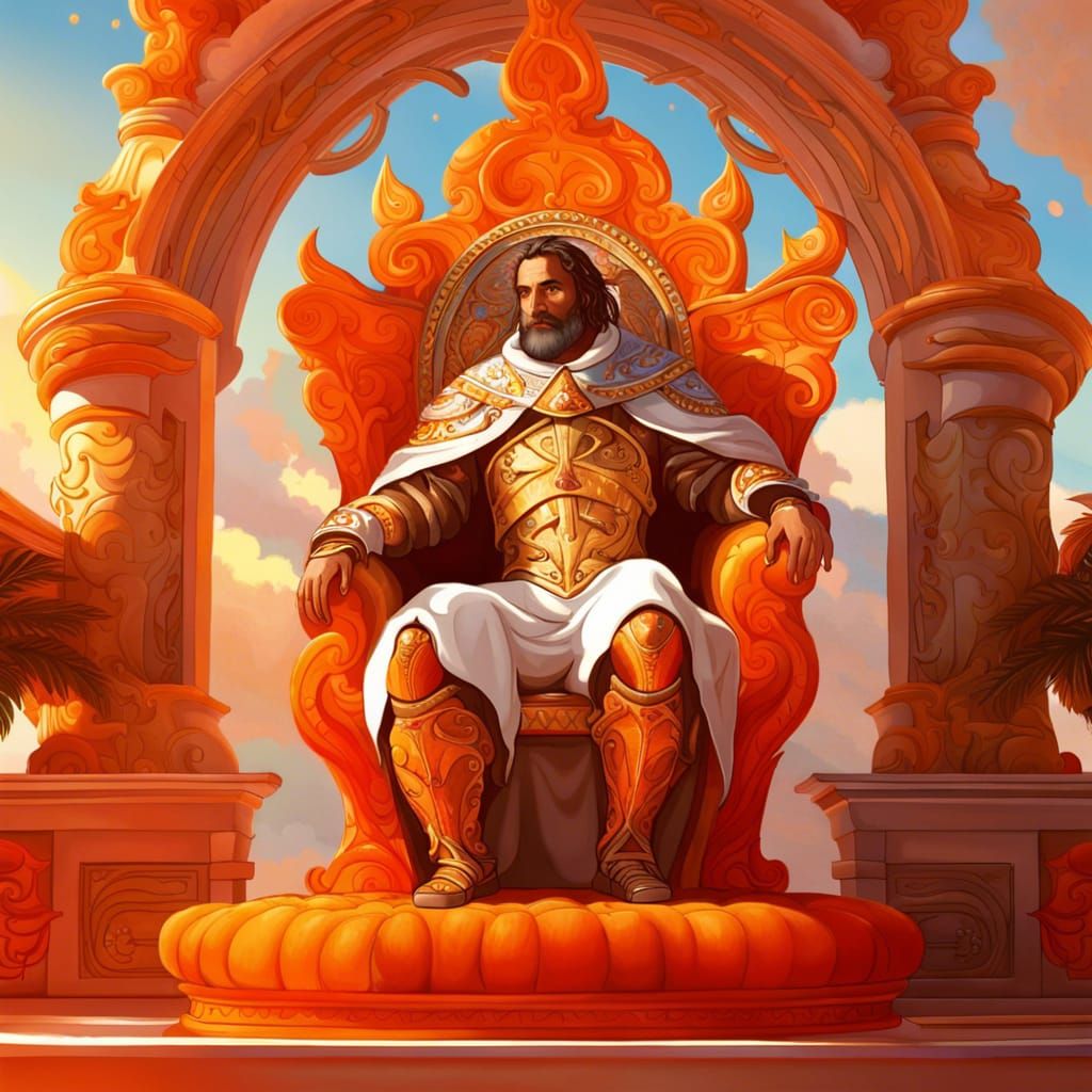 Sunset God - AI Generated Artwork - NightCafe Creator