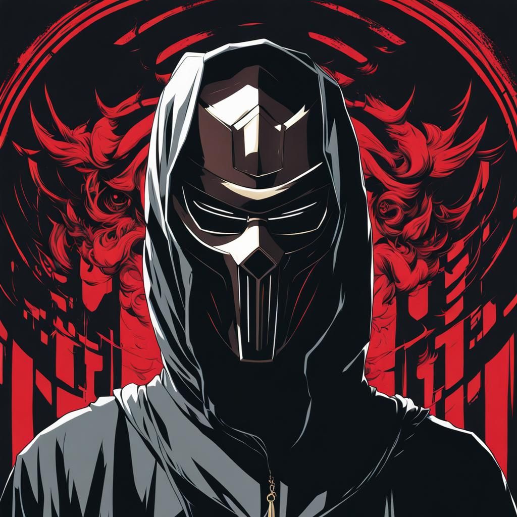 MF Doom Disciple - AI Generated Artwork - NightCafe Creator