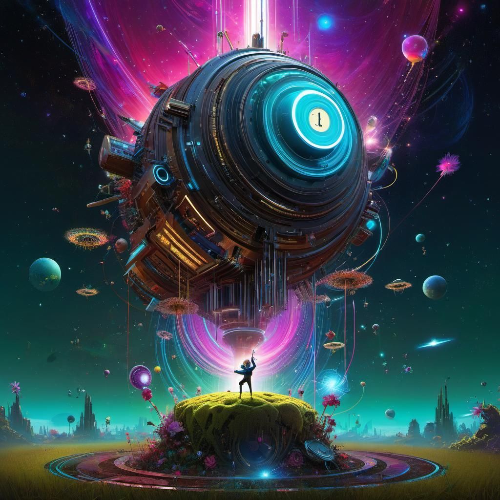 "The Dancing Rocket" - AI Generated Artwork - NightCafe Creator