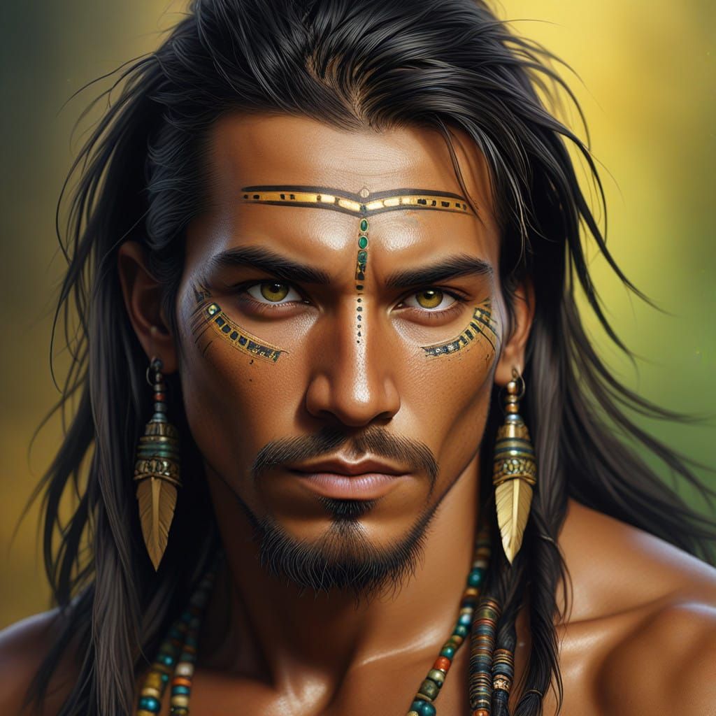 beautiful Apache man - beautiful Apache man