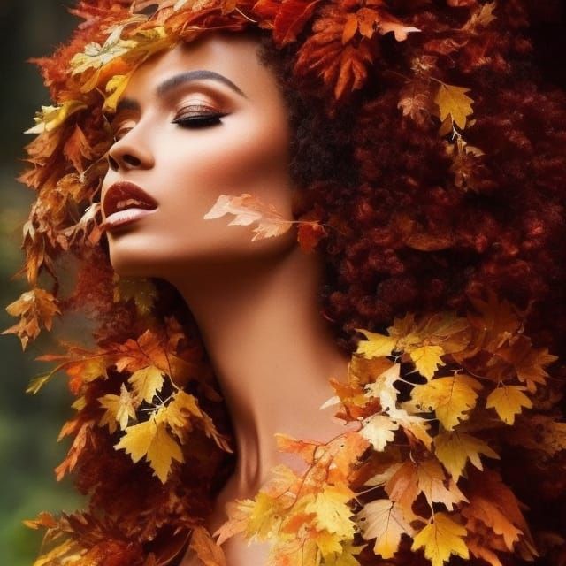 Autumn dryad - AI Generated Artwork - NightCafe Creator