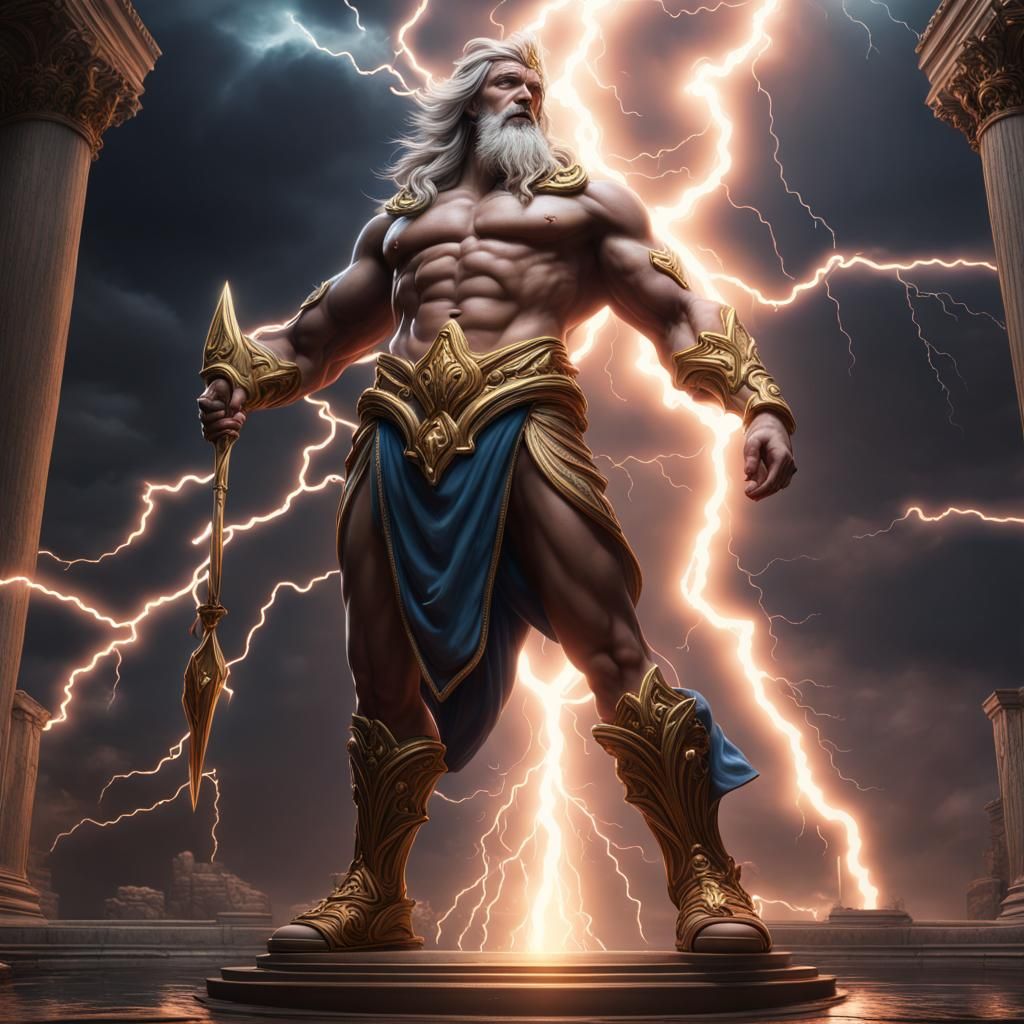 The Almighty Zeus - AI Generated Artwork - NightCafe Creator