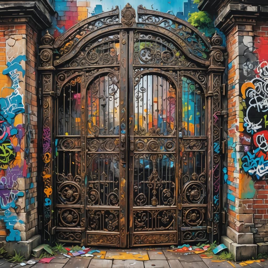 Gate to Your Past. Will You Go Through or Remain? 🦋🦄🦉 - AI Generated ...