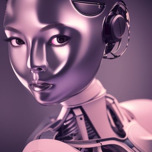 Most Detailed Stunningly Beautiful Technological Advanced Female AI ...