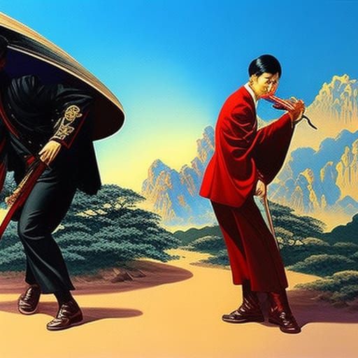 8k resolution, art by Zhao Songsheng Jiang Tiefeng and Ting Shao Kuang ...