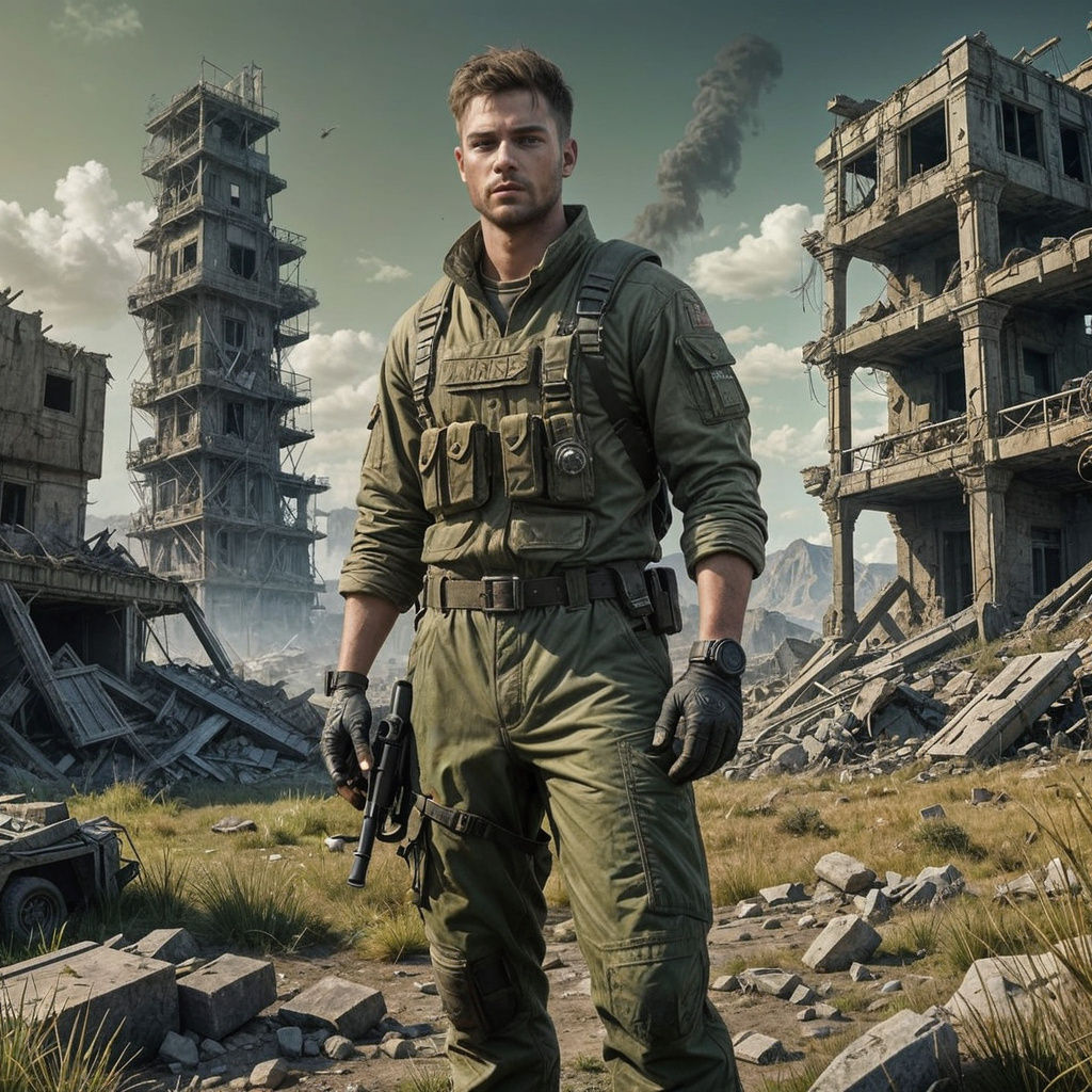 Jack? - Jack in a Futuristic Post-Apocalyptic Meadow