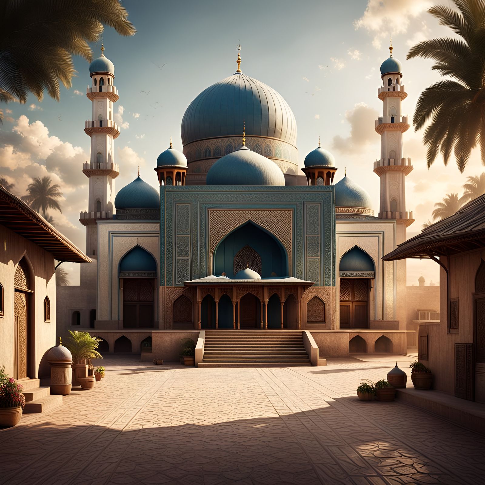 traditional mosque building - AI Generated Artwork - NightCafe Creator