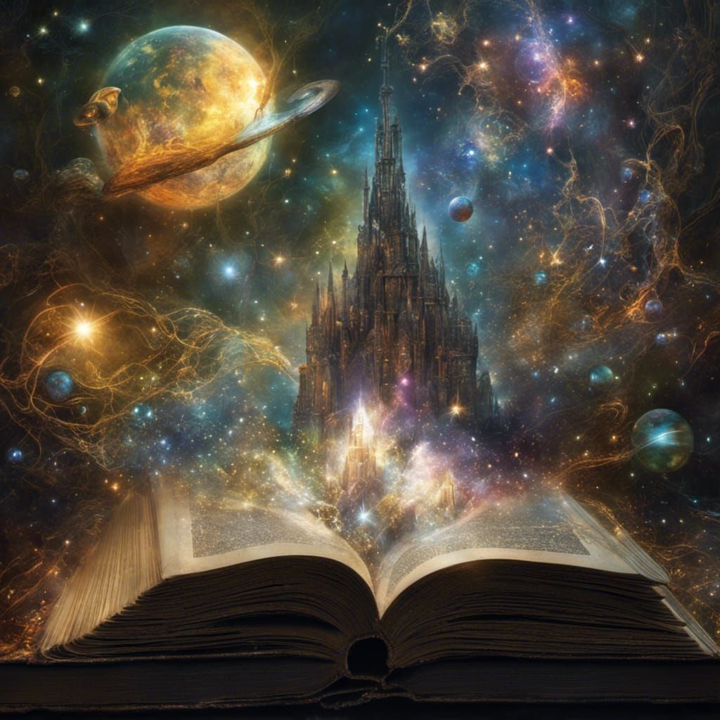 The Magic of Books - AI Generated Artwork - NightCafe Creator