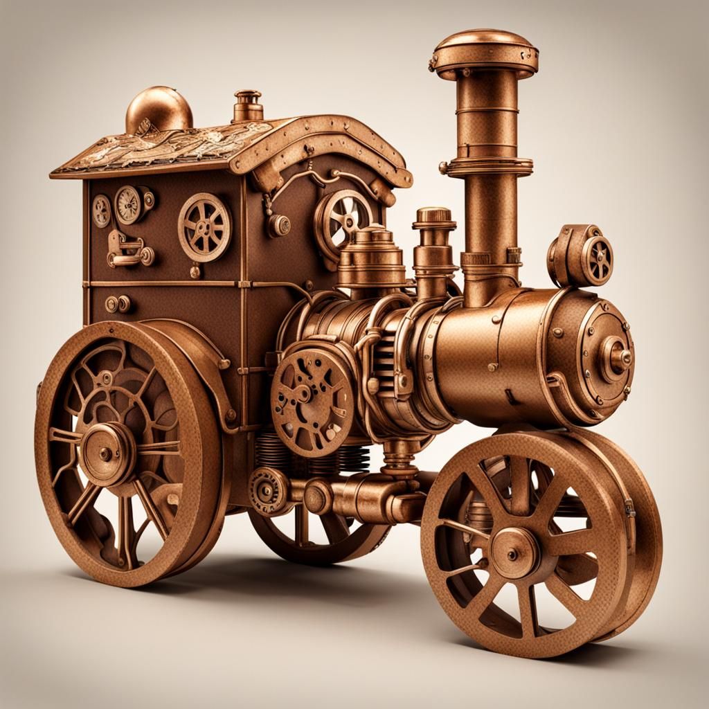 AI- STEAMPUNK COLLECTION - AI Generated Artwork - NightCafe Creator