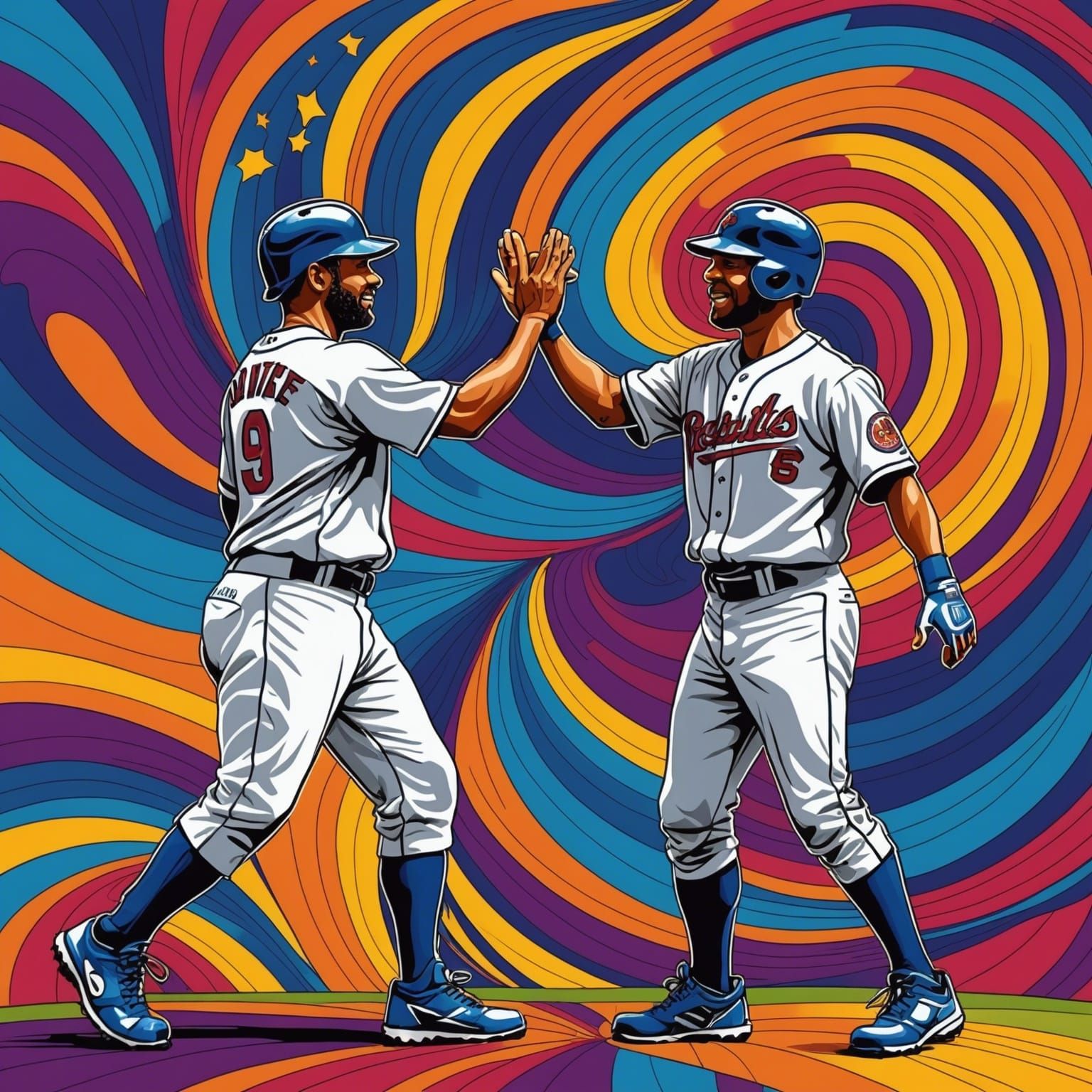 High Five! - AI Generated Artwork - NightCafe Creator