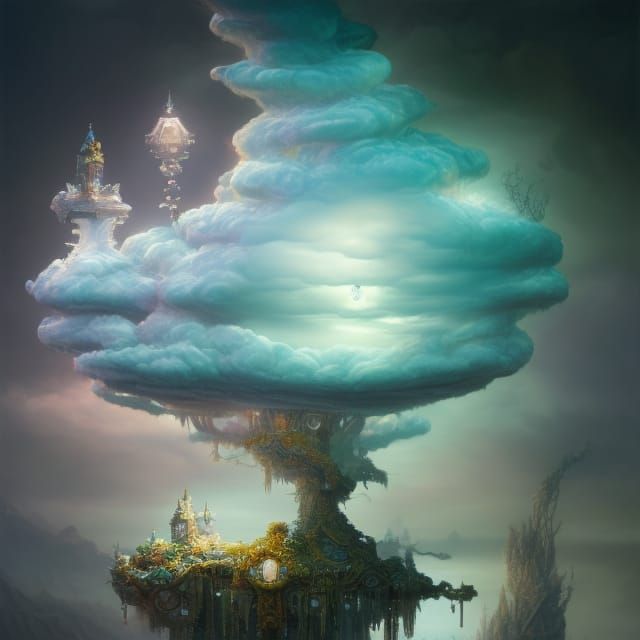 Fantasy gateway tree series - AI Generated Artwork - NightCafe Creator