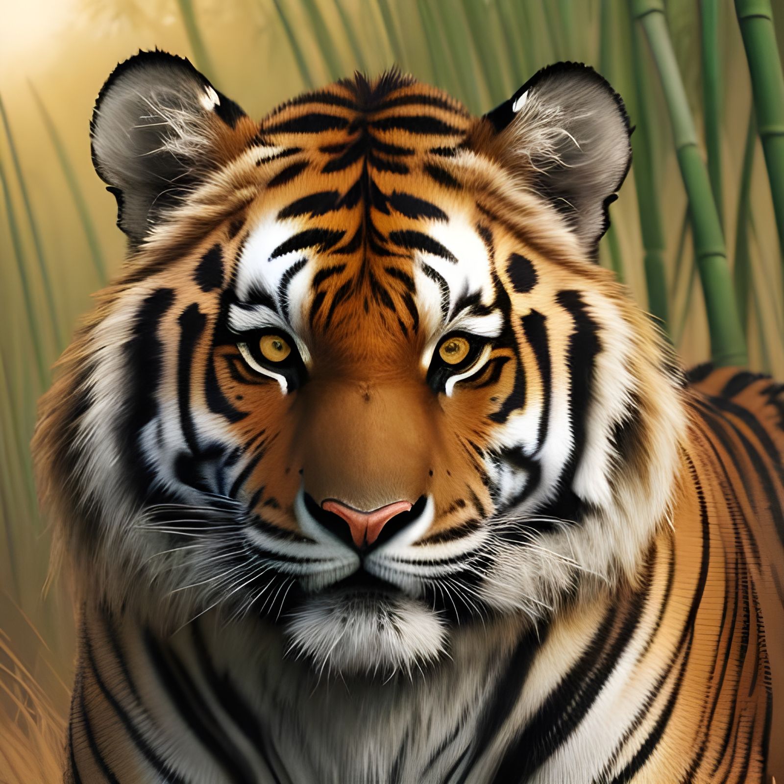 The Tiger - AI Generated Artwork - NightCafe Creator