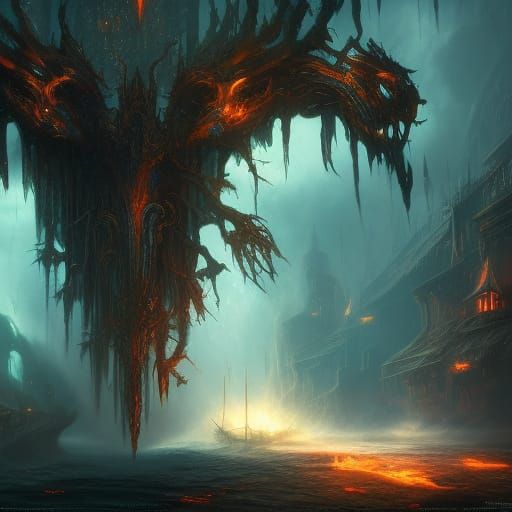 Demon World : r/nightcafe