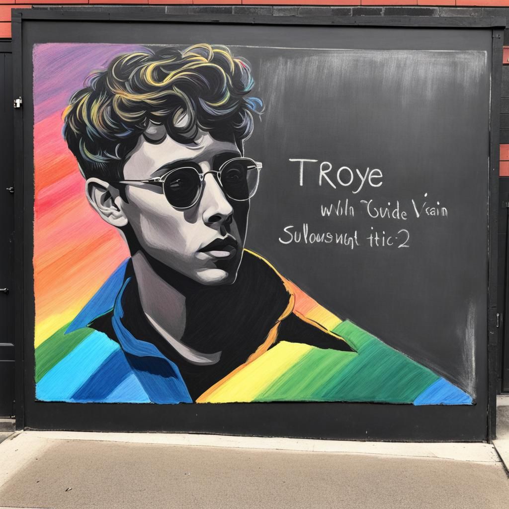 Troye Sivan - AI Generated Artwork - NightCafe Creator