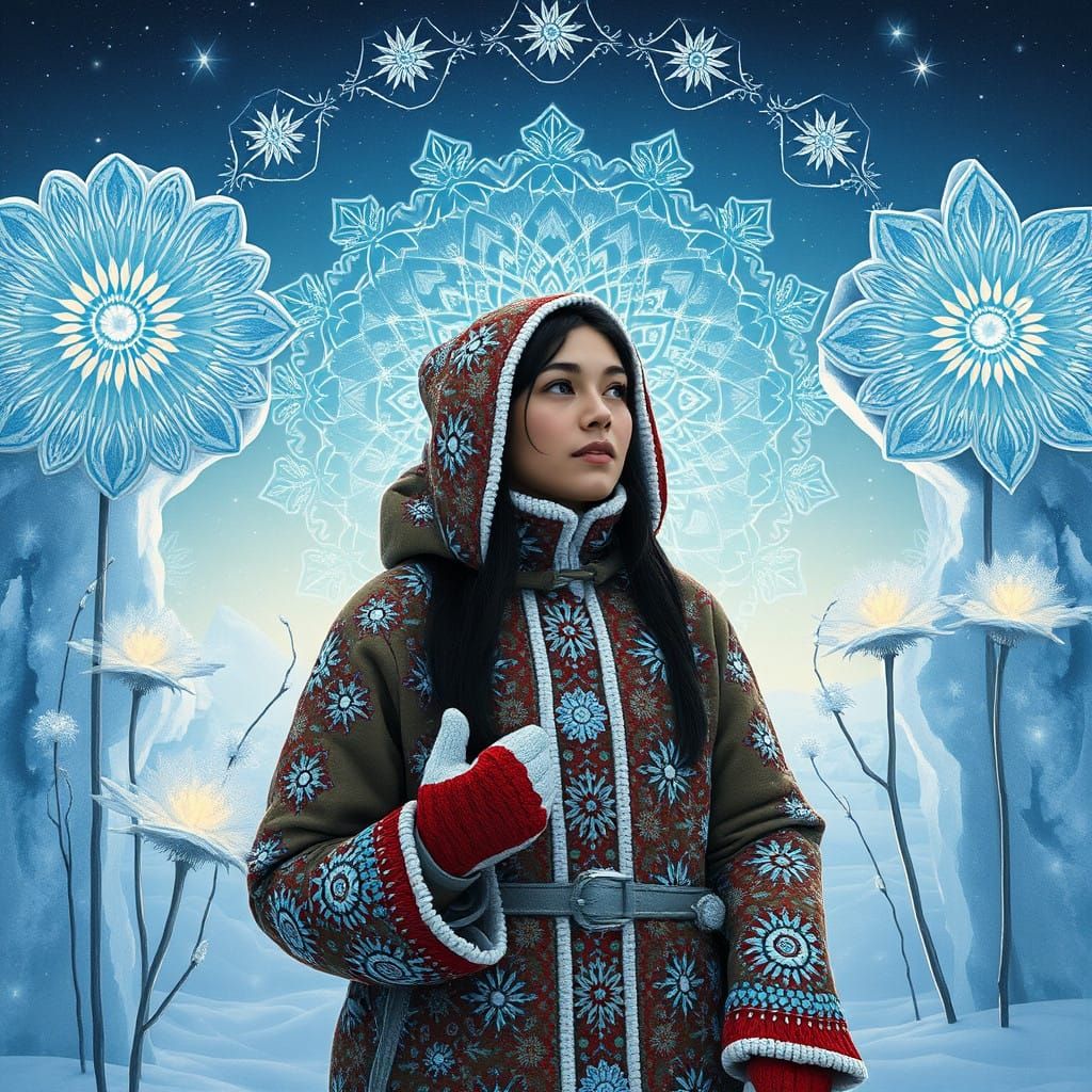 A beautiful Inuit woman - A beautiful Inuit woman