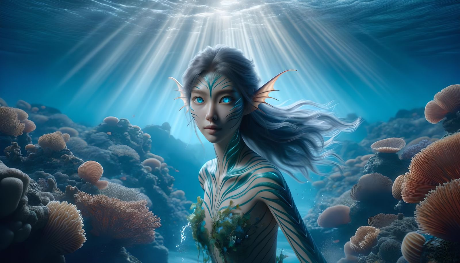 Images of the Ningyo in the waters off of Hokkaido Japan - AI Generated ...