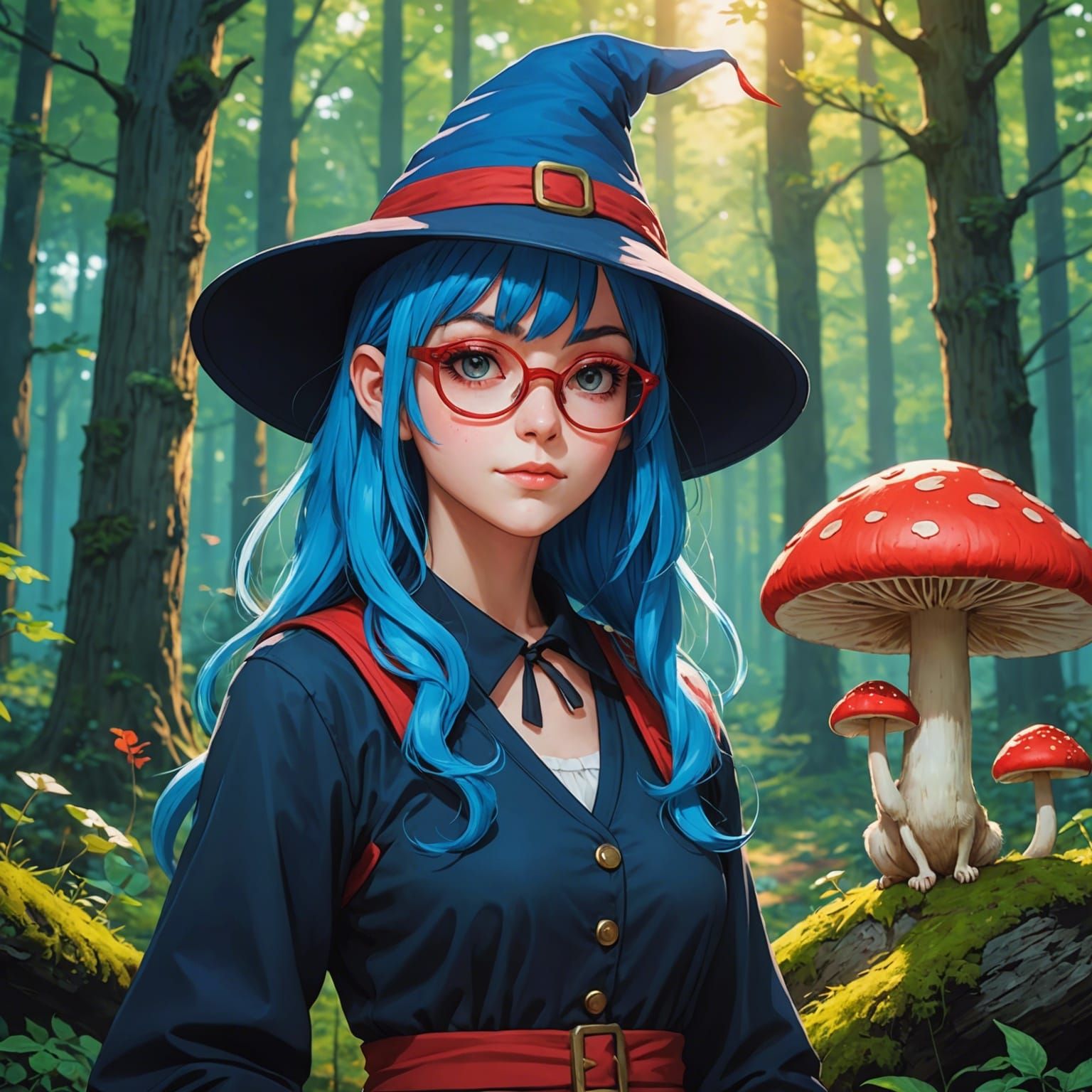 Hedge Witch - AI Generated Artwork - NightCafe Creator