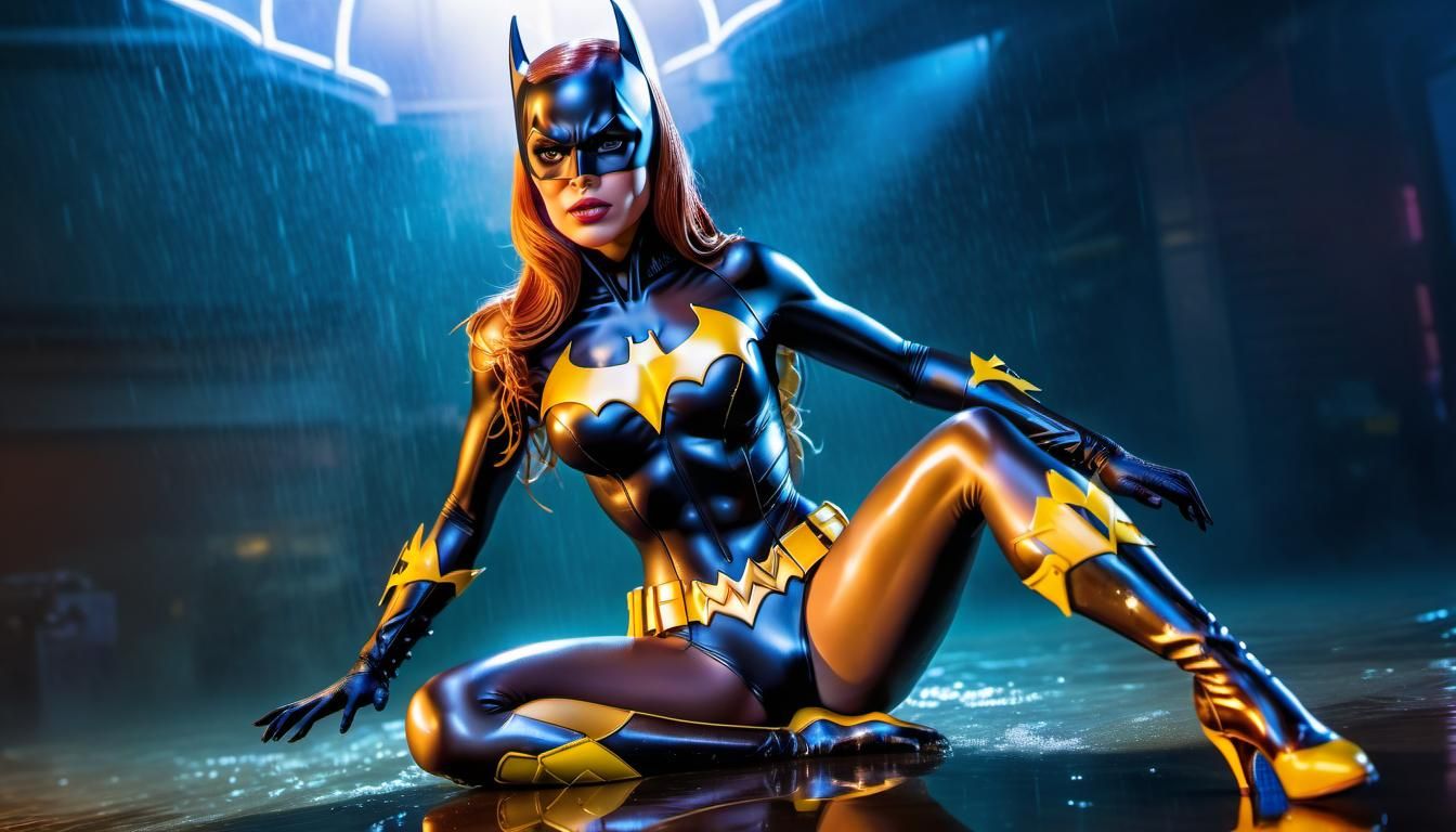 modelshoot batgirl - AI Generated Artwork - NightCafe Creator