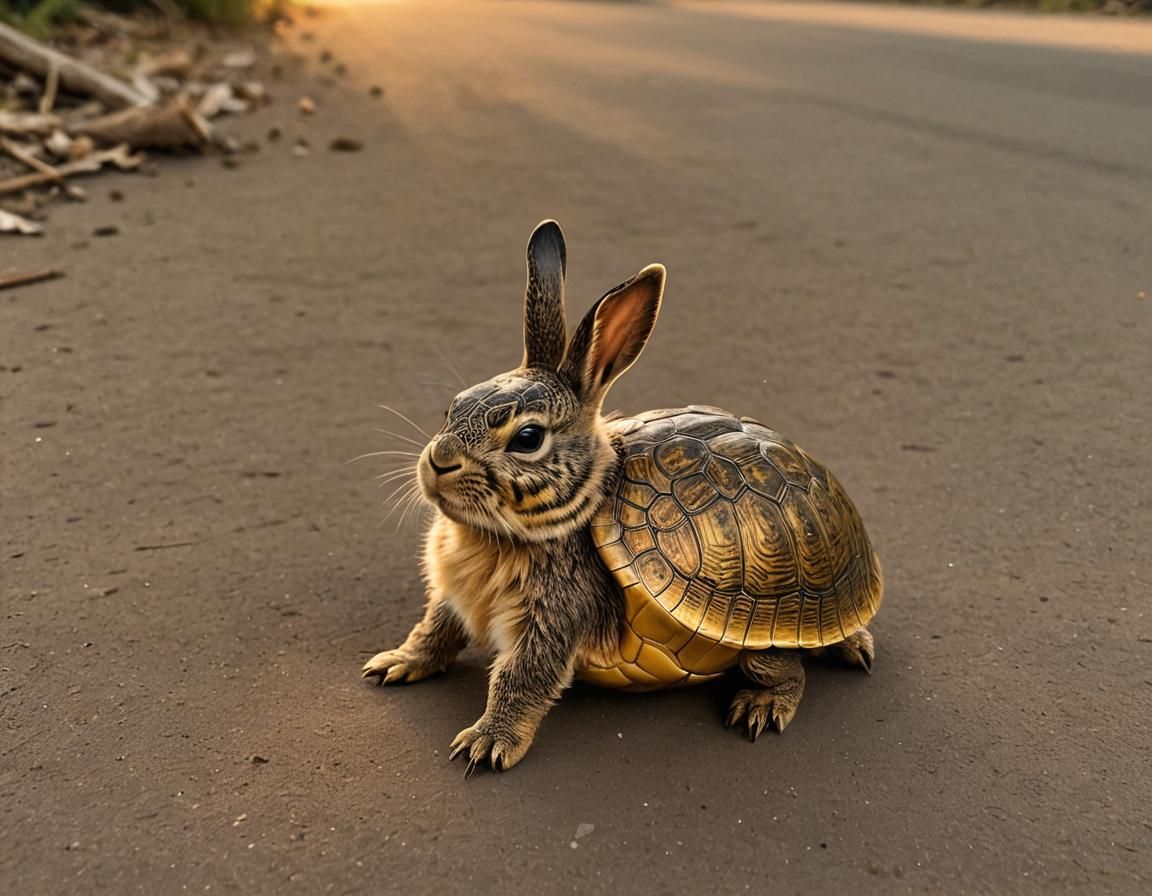 Turtle Bunny . . . Photo Realistic 😮 - AI Generated Artwork - NightCafe ...