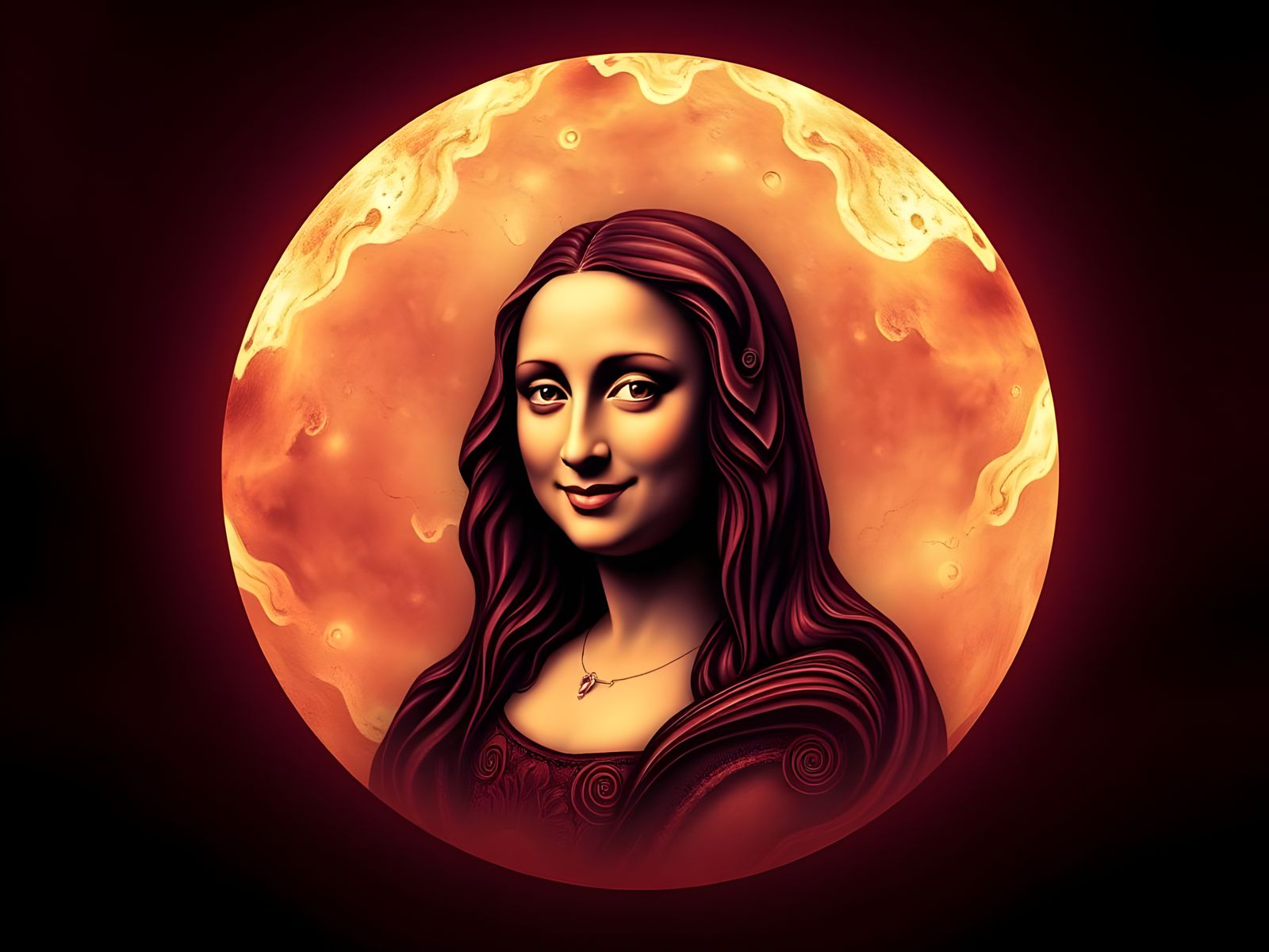 Mona Lisa in the Moon - Mona Lisa in the Moon