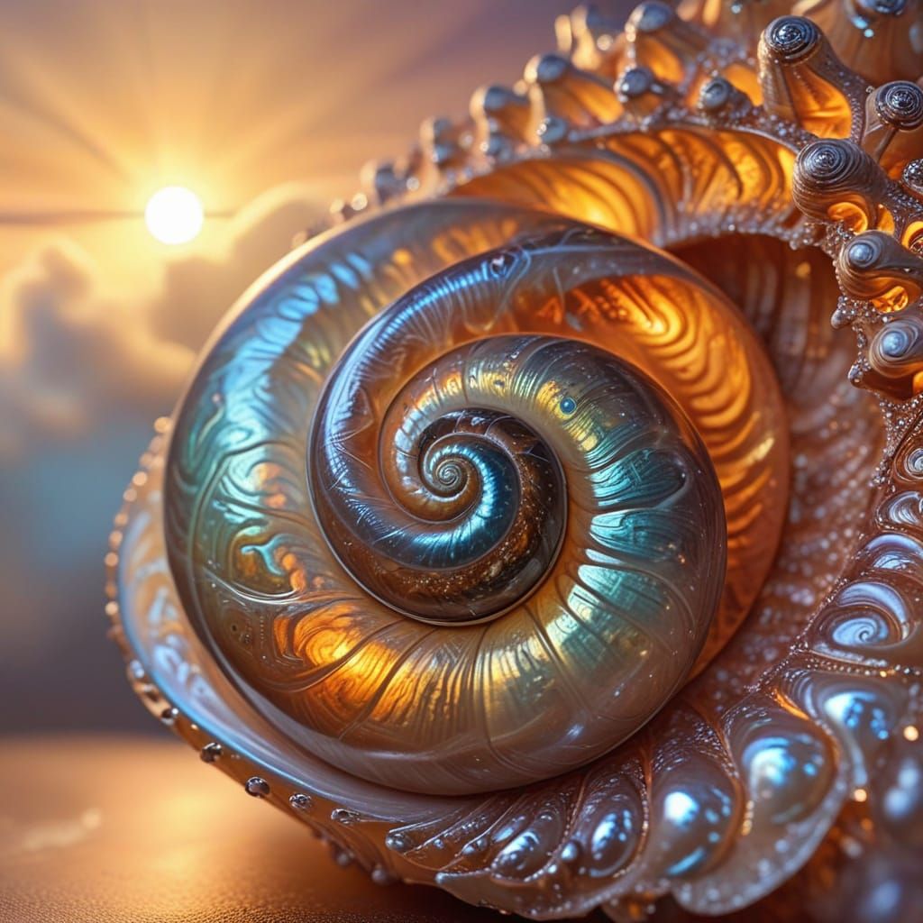 fractal snail shell - fractal snail shell