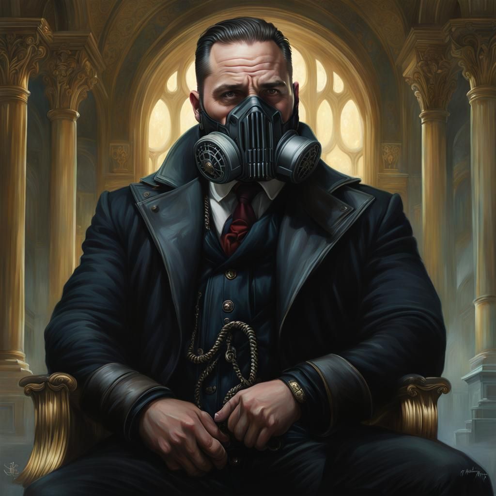 Tom Hardy as Bane - AI Generated Artwork - NightCafe Creator