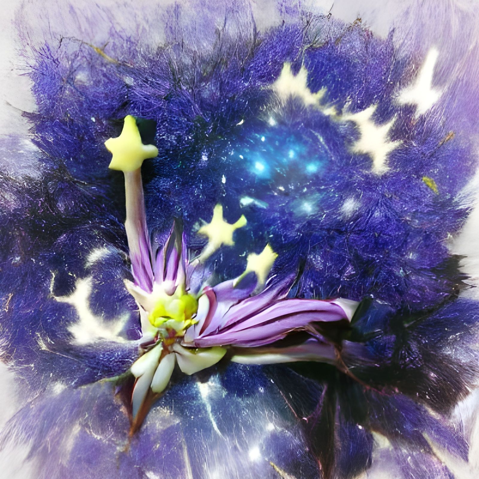 Flower of Starlight - AI Generated Artwork - NightCafe Creator
