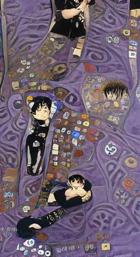 00s emo scene myspace hot topic goth Shinji Ikari ... - AI Art