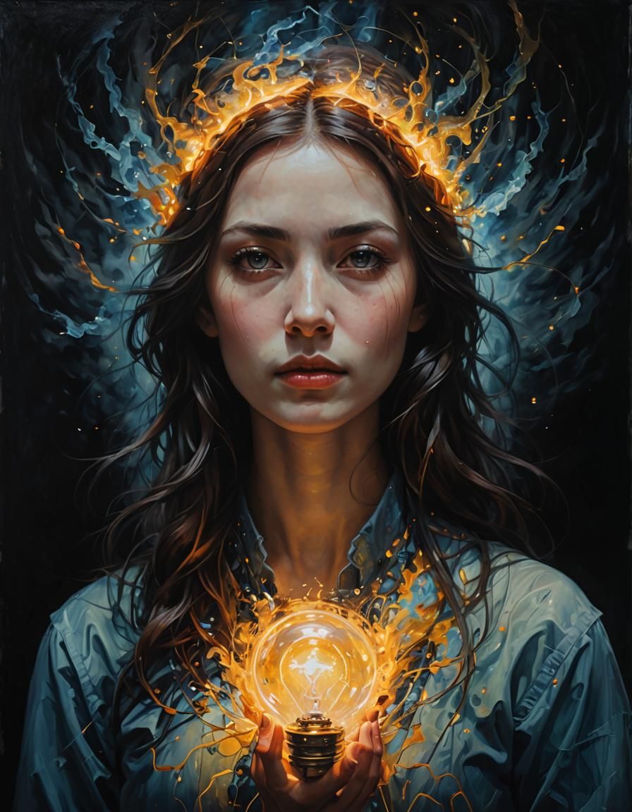 Bright Idea - AI Generated Artwork - NightCafe Creator