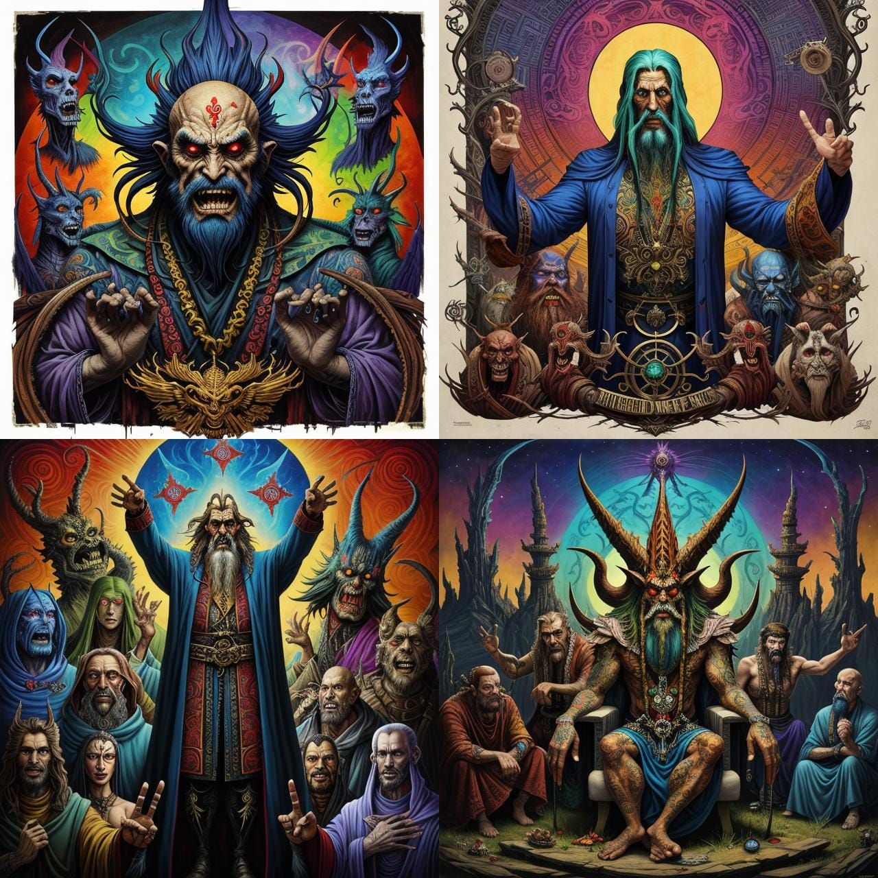 false messiahs for everybody - AI Generated Artwork - NightCafe Creator