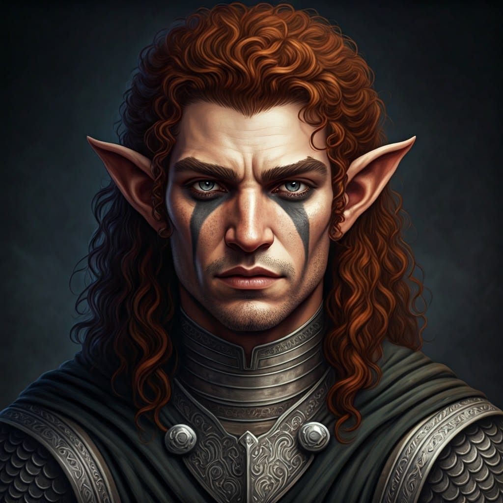 Halfling man - Halfling man